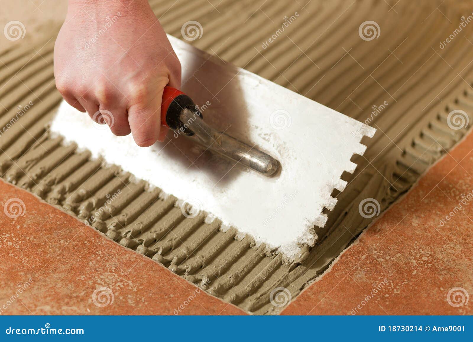 Tiler Tiling Tiles on the Floor Stock Photo - Image of tiles, tiler ...