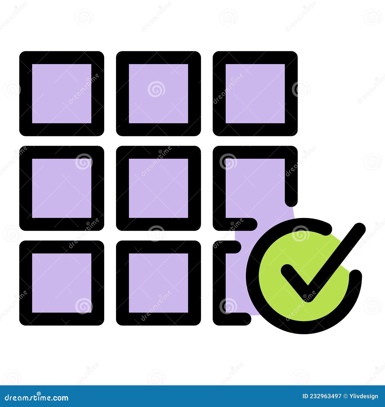 Tiler Work Done Icon Color Outline Vector Stock Vector - Illustration ...