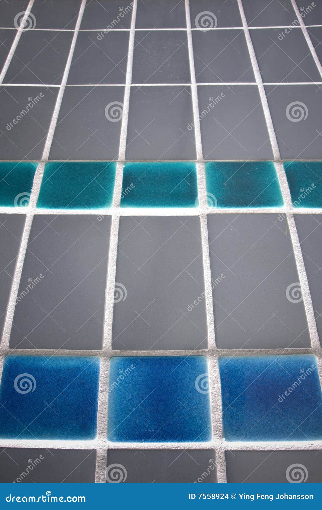 Tiles stock photo. Image of green, blue, texture, perspective - 7558924