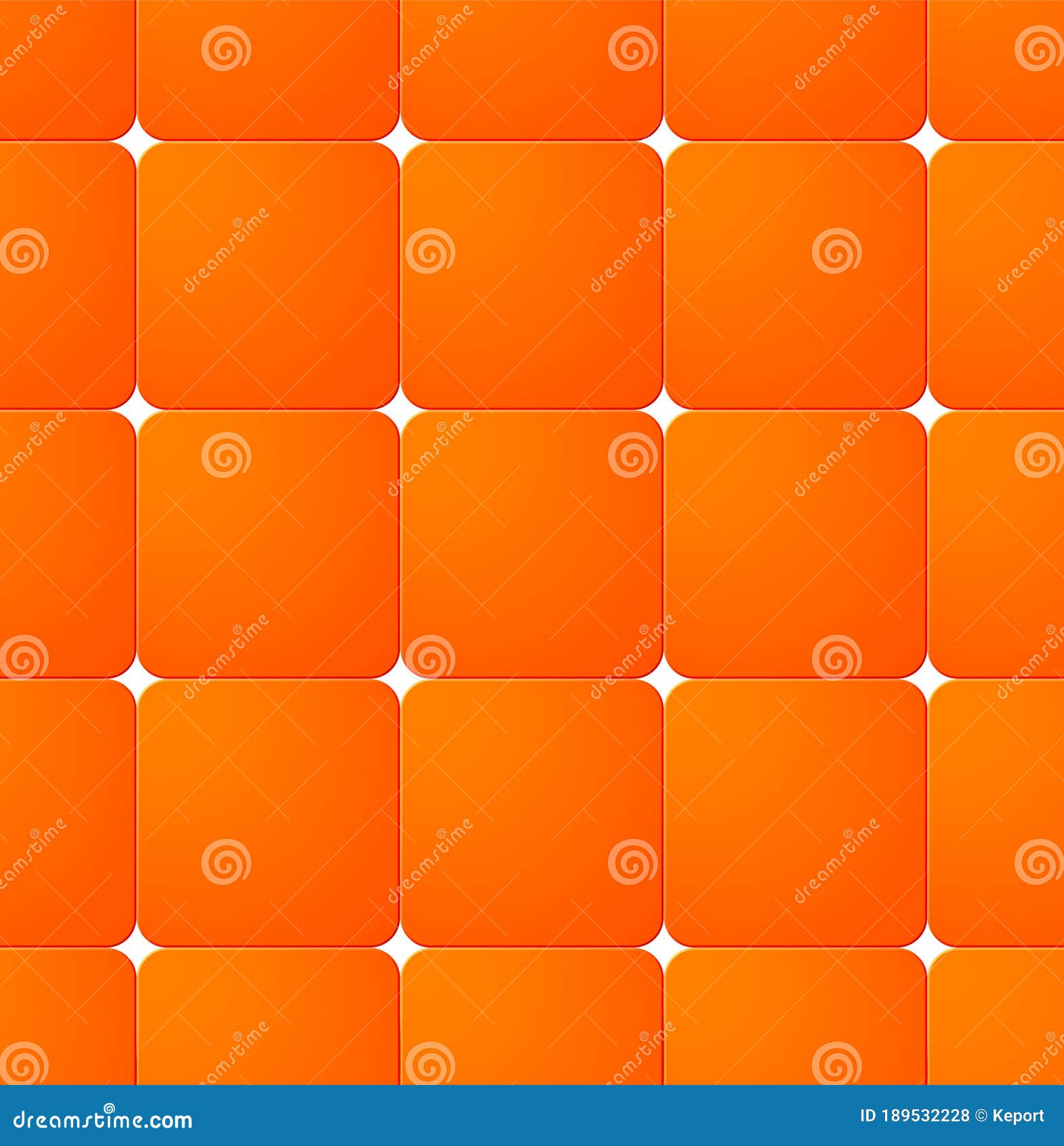 Tiles Background with Red Orange Color Stock Illustration ...