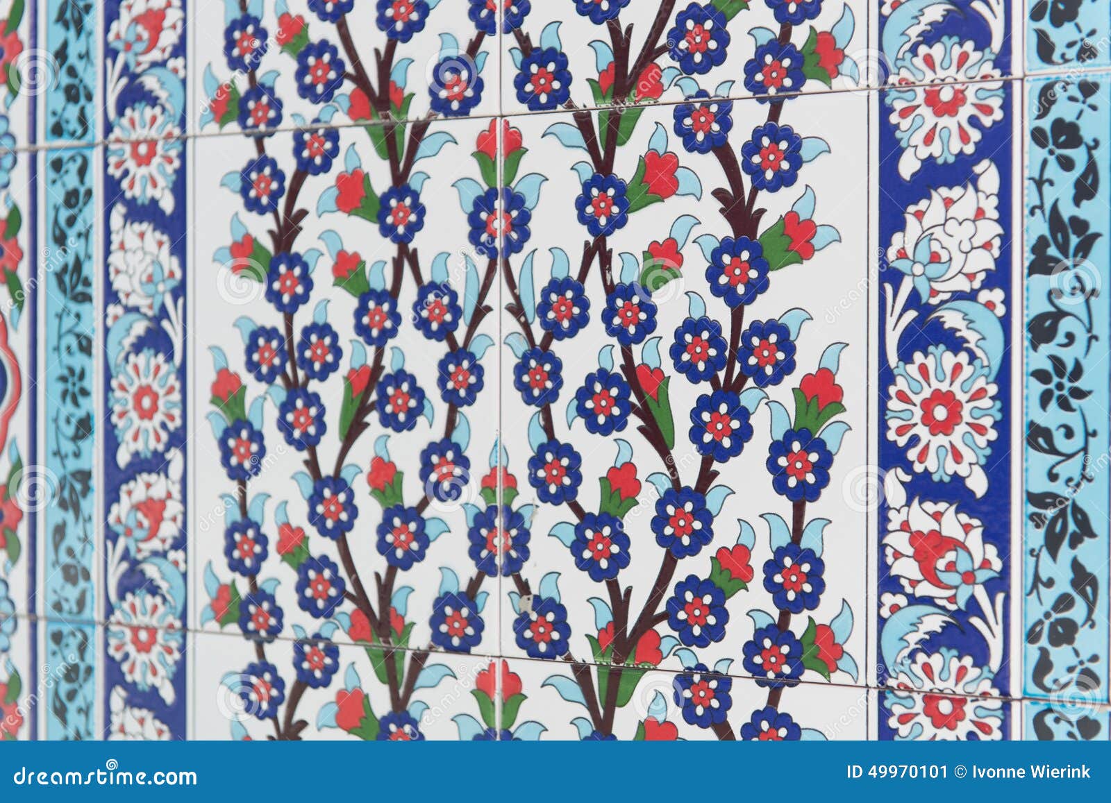 Tiles with eastern pattern stock image. Image of material - 49970101