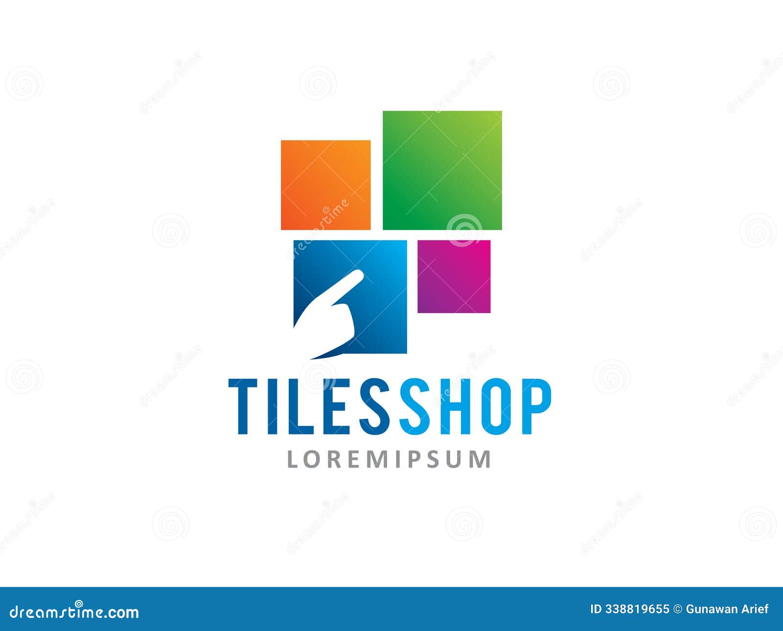 Tiles Shop Logo Symbol or Icon Template Stock Vector - Illustration of ...