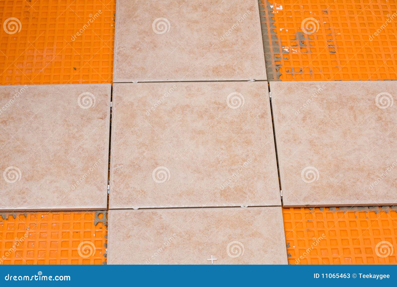 Tiling project stock image. Image of flooring, square - 11065463