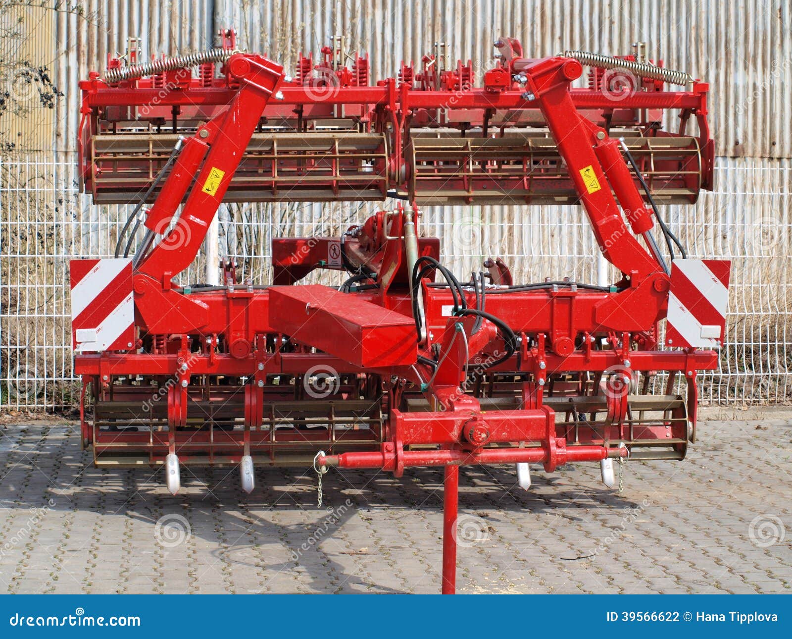 Tillage Machine - Cultivator Stock Photo - Image of plowing, plow: 39566622