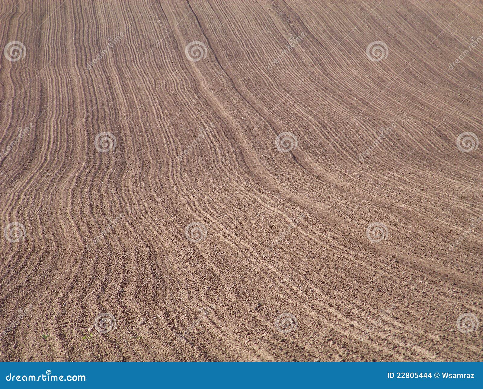 Tillage pattern stock photo. Image of waves, machining - 22805444