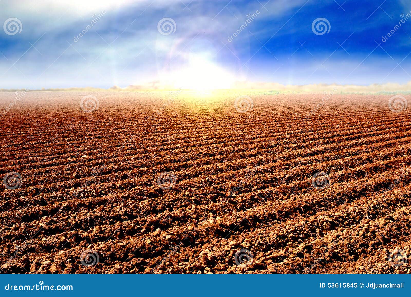 Tilled soil after harvest stock image. Image of environmental - 53615845