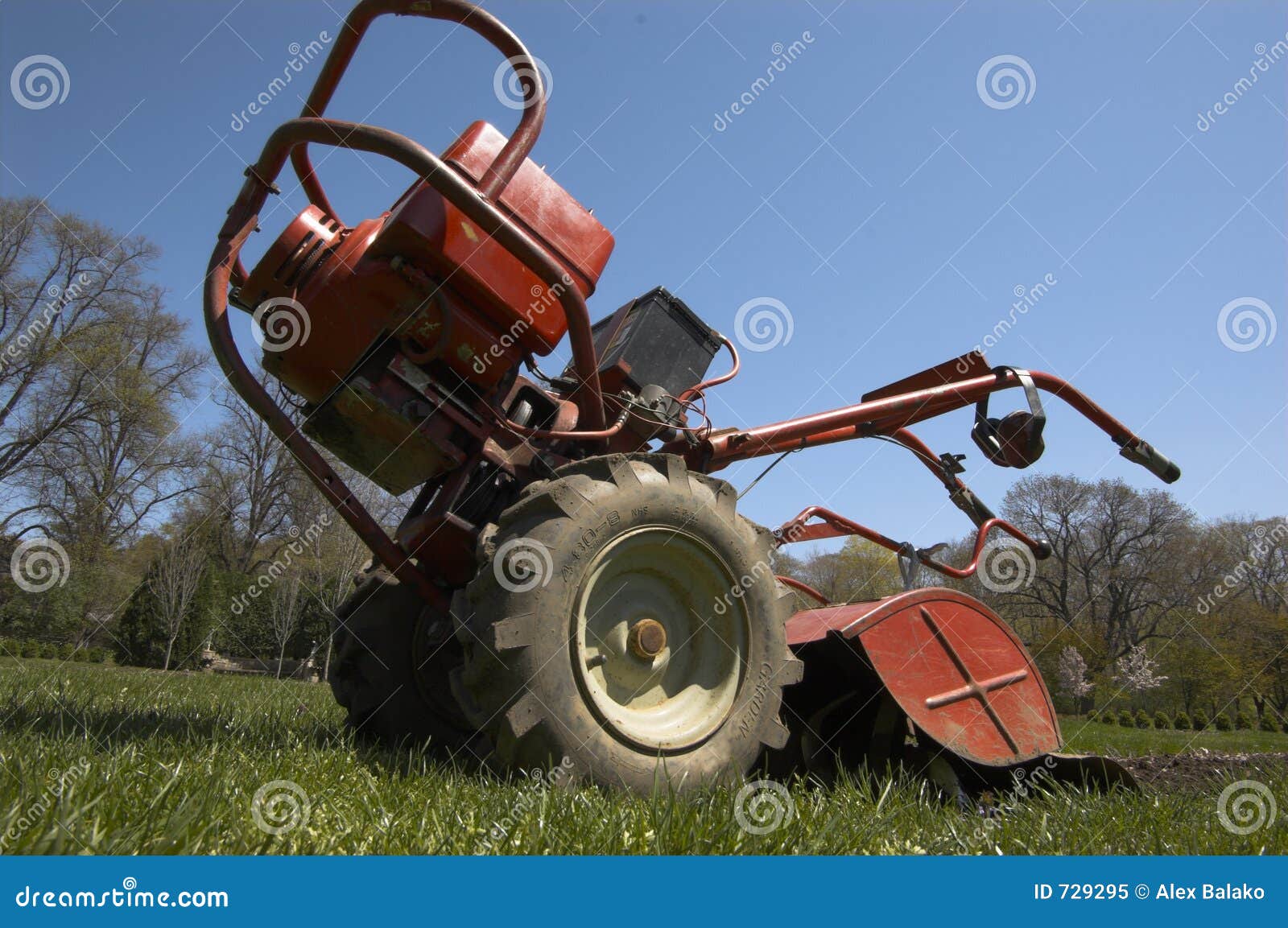 Tiller stock image. Image of road, hobby, home, heavy, spring - 729295