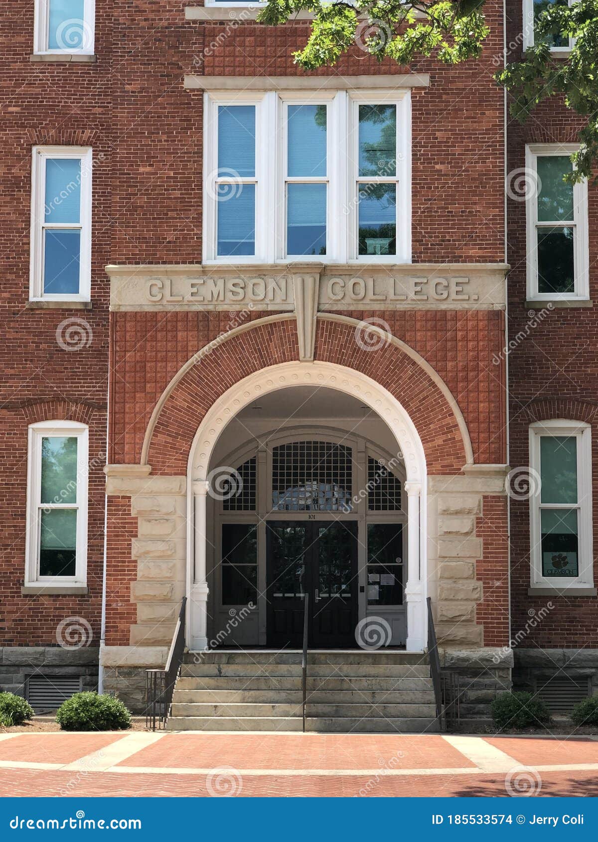 Tillman Hall on Campus of Clemson University Editorial Stock Image ...