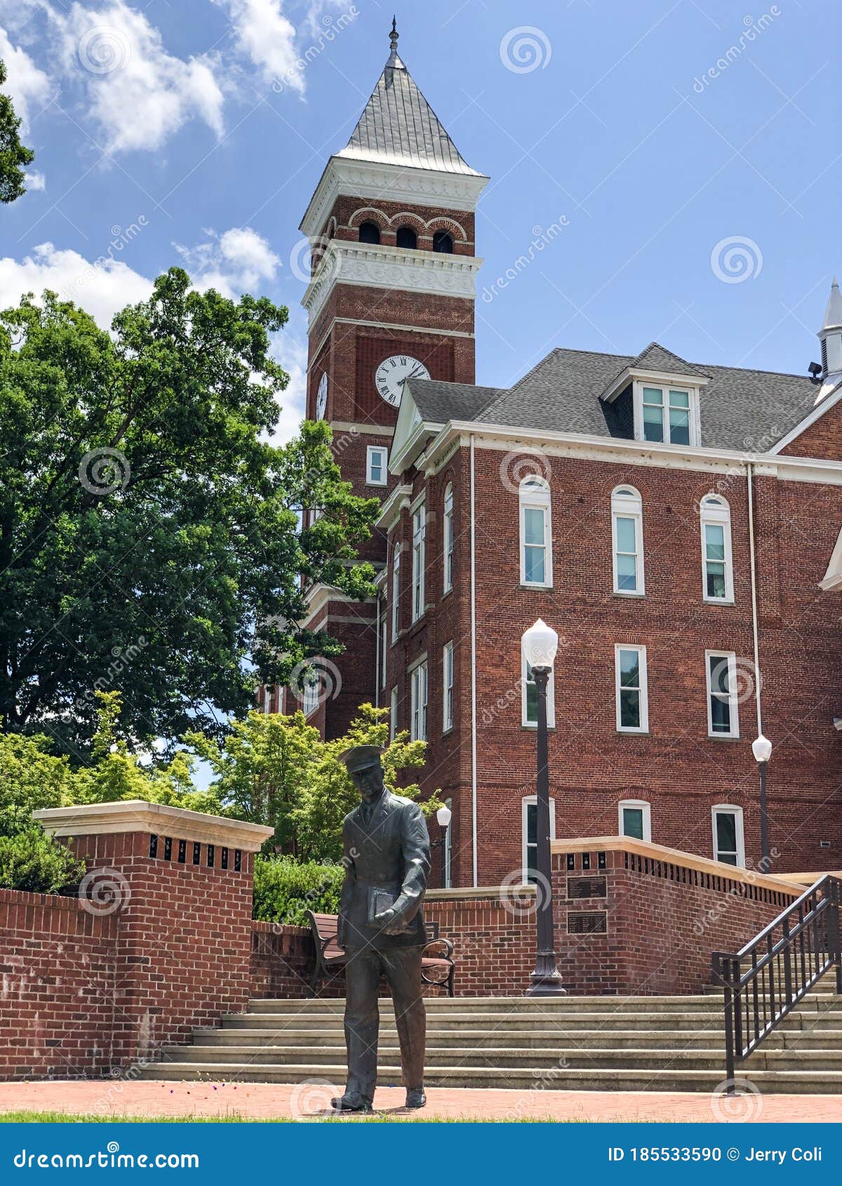 Tillman Hall on Campus of Clemson University Editorial Image - Image of ...