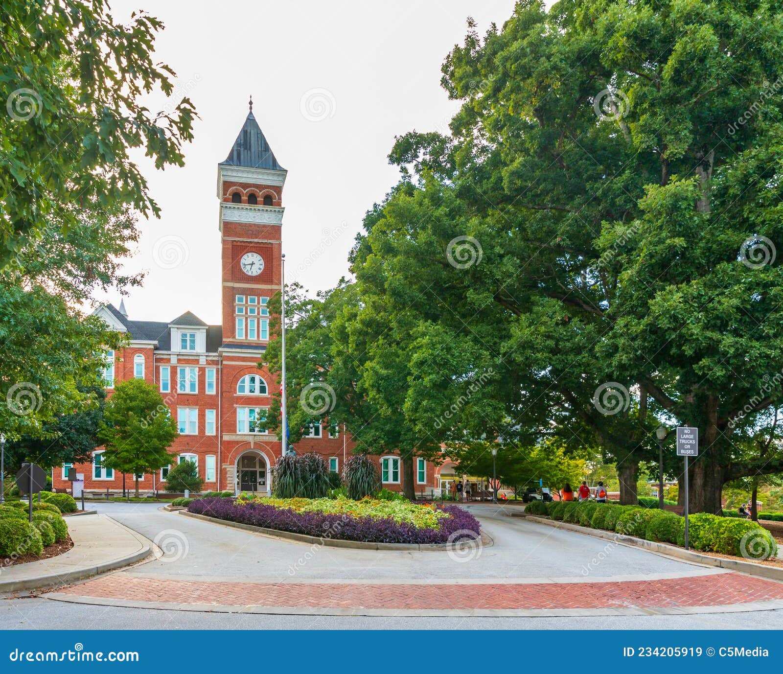 Tillman Hall on the Clemson University Campus Editorial Stock Image ...