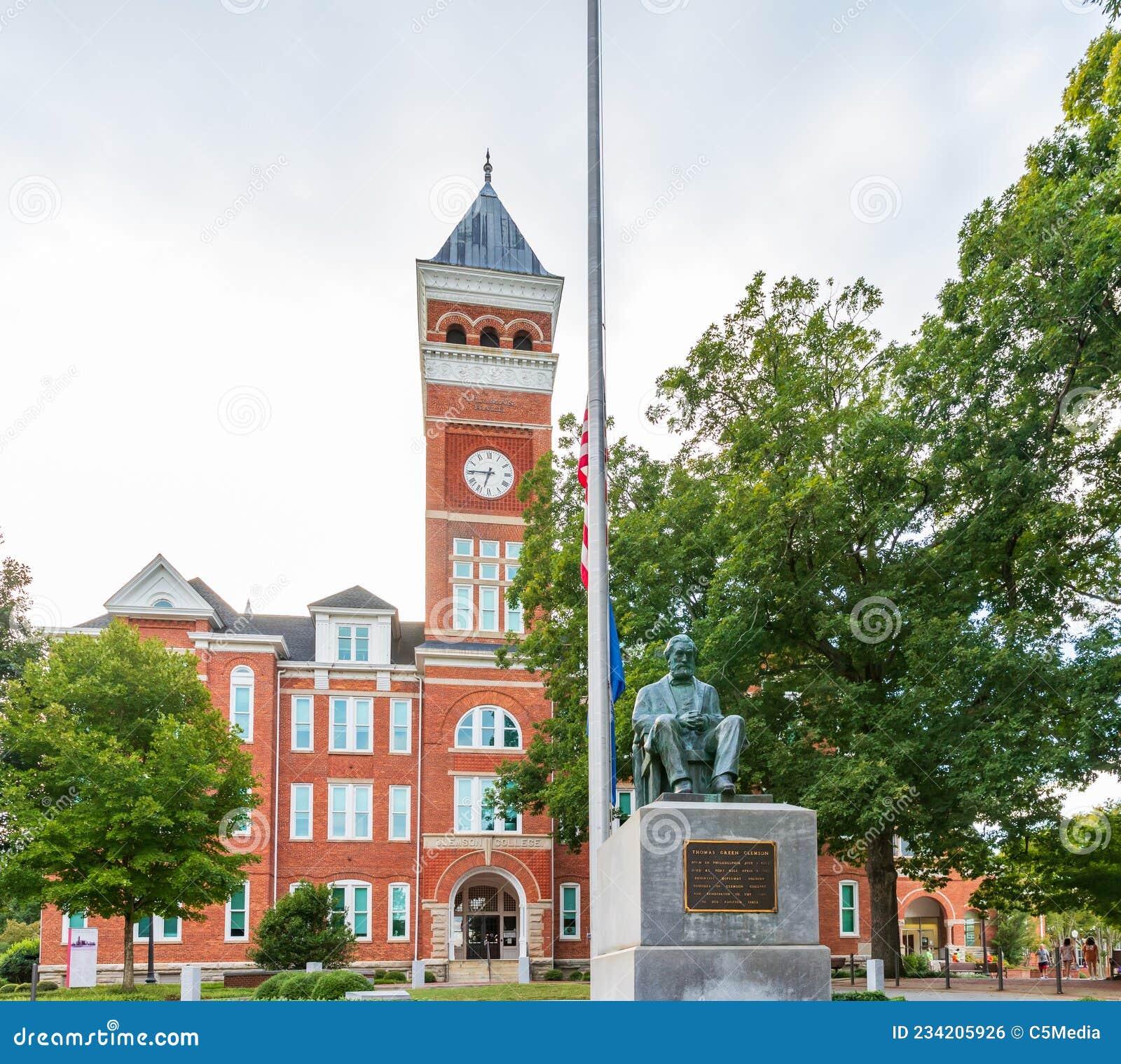 Tillman Hall on the Clemson University Campus Editorial Photo - Image ...
