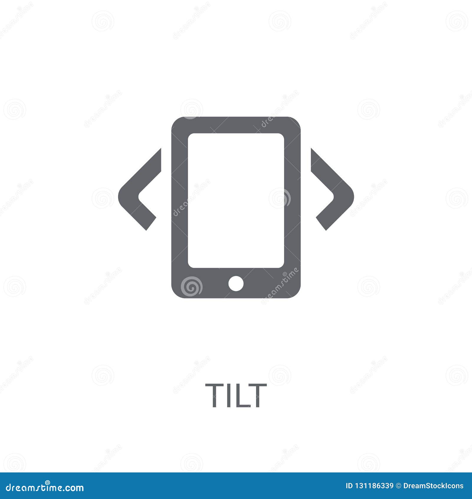 Tilt Icon. Trendy Tilt Logo Concept On White Background From Art ...