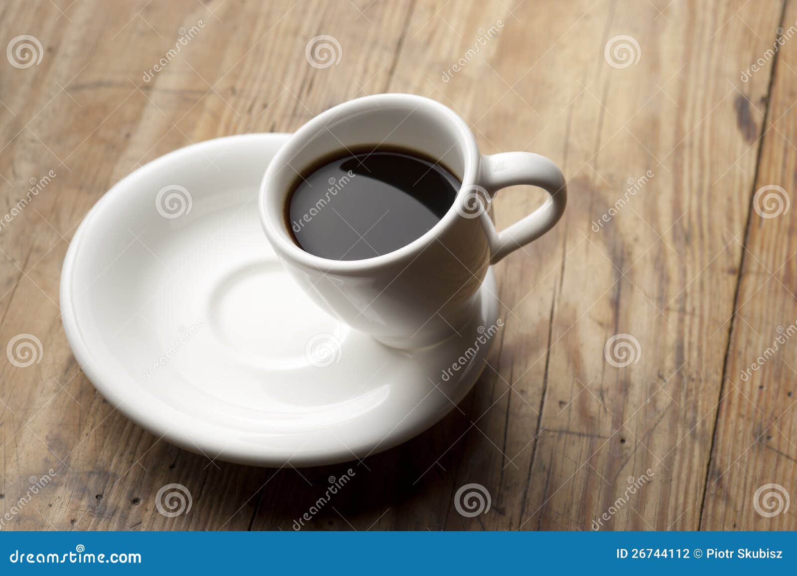Tilted coffee cup. stock photo. Image of food, tilted - 26744112