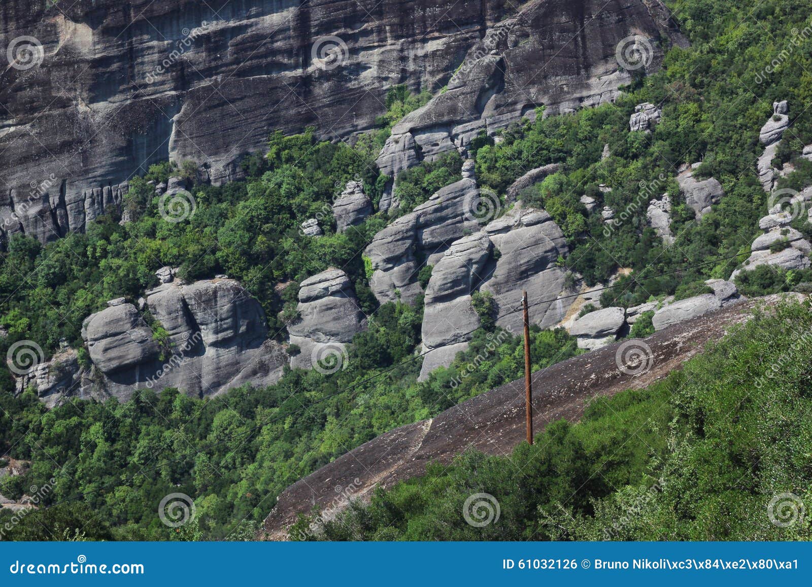 Tilted Rock Slabs In Mountains Royalty-Free Stock Photo | CartoonDealer ...