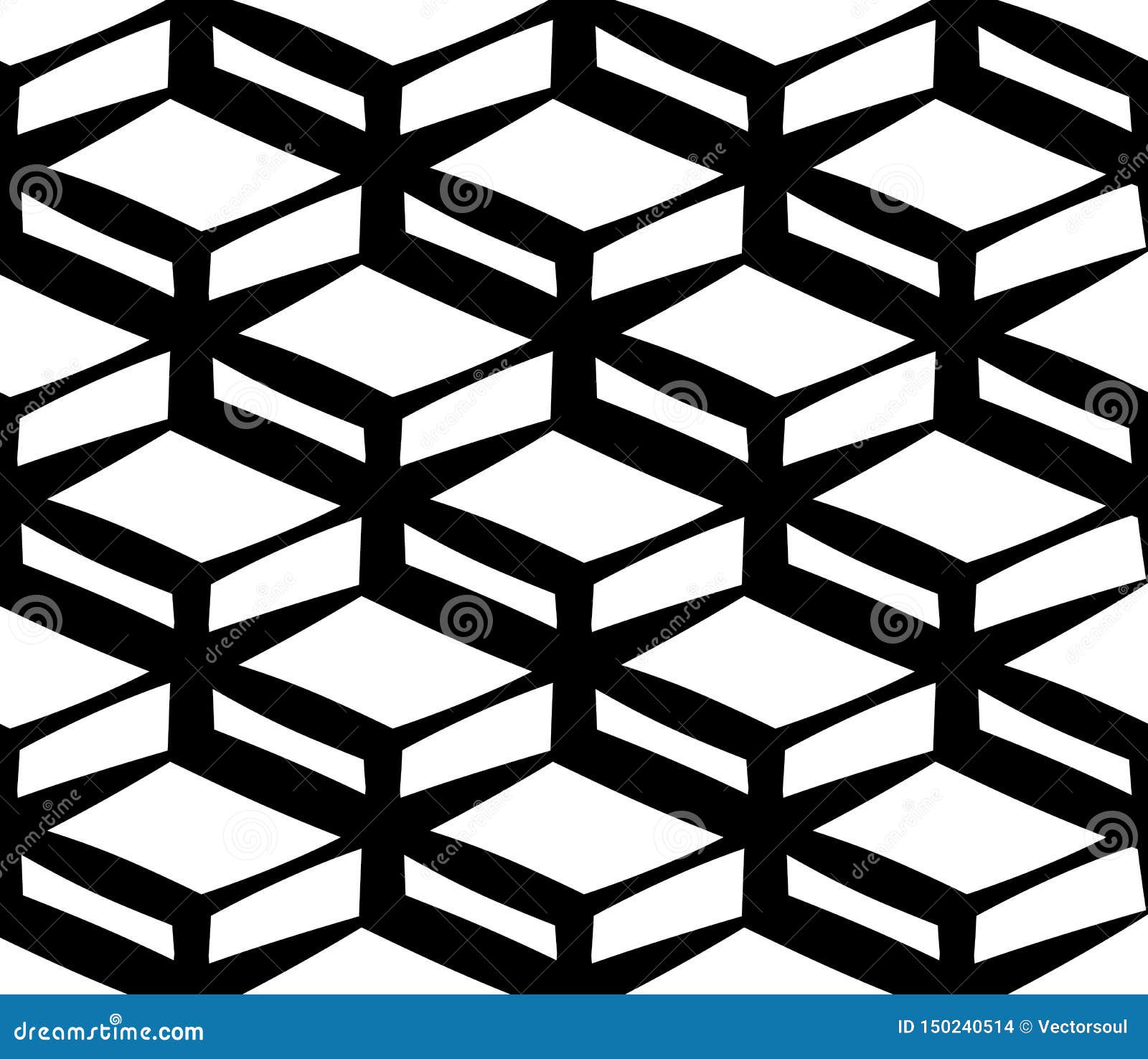 Tilted Squares, Rectangles Tileable Repeatable Seamless Pattern Stock ...