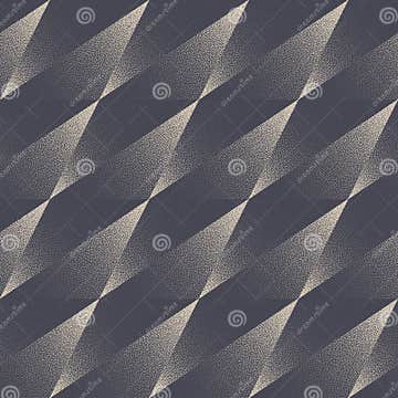 Tilted Triangular Structure Seamless Pattern Vector Dot Work Abstract Background Stock Vector ...