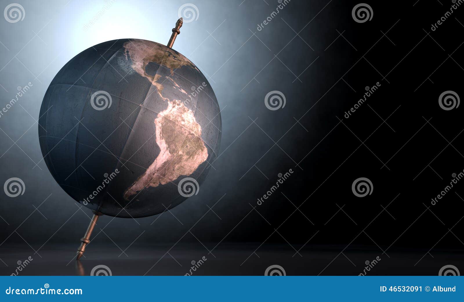 Tilted World Globe Royalty-Free Stock Photography | CartoonDealer.com ...