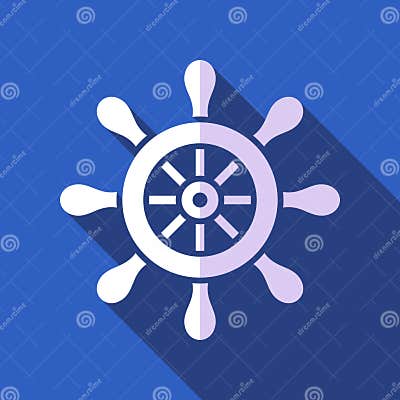 Timón ilustración del vector. Ilustración de vector, barco - 42273383