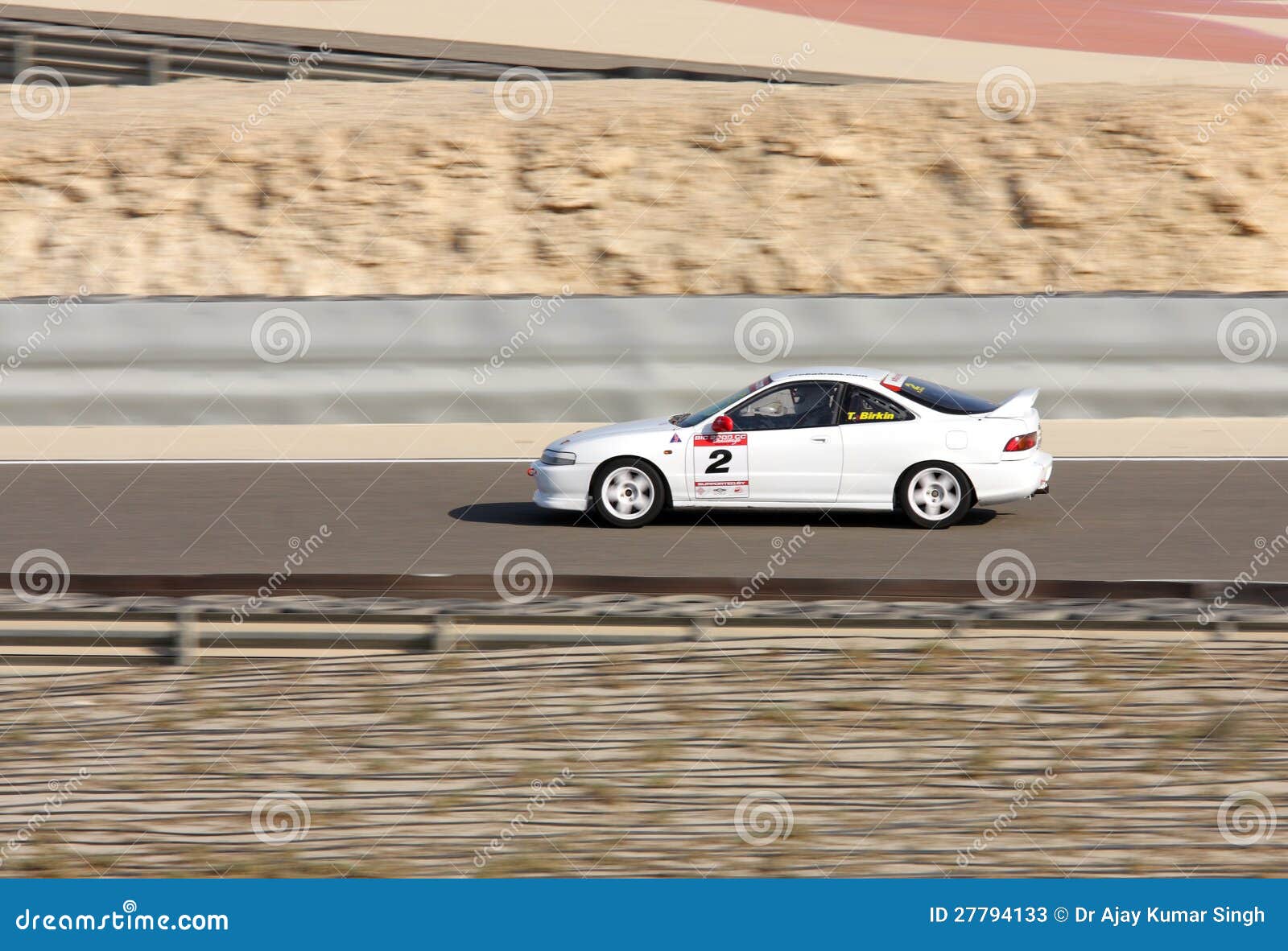 Tim Birkin in Honda Integra Racing Editorial Stock Photo - Image of ...