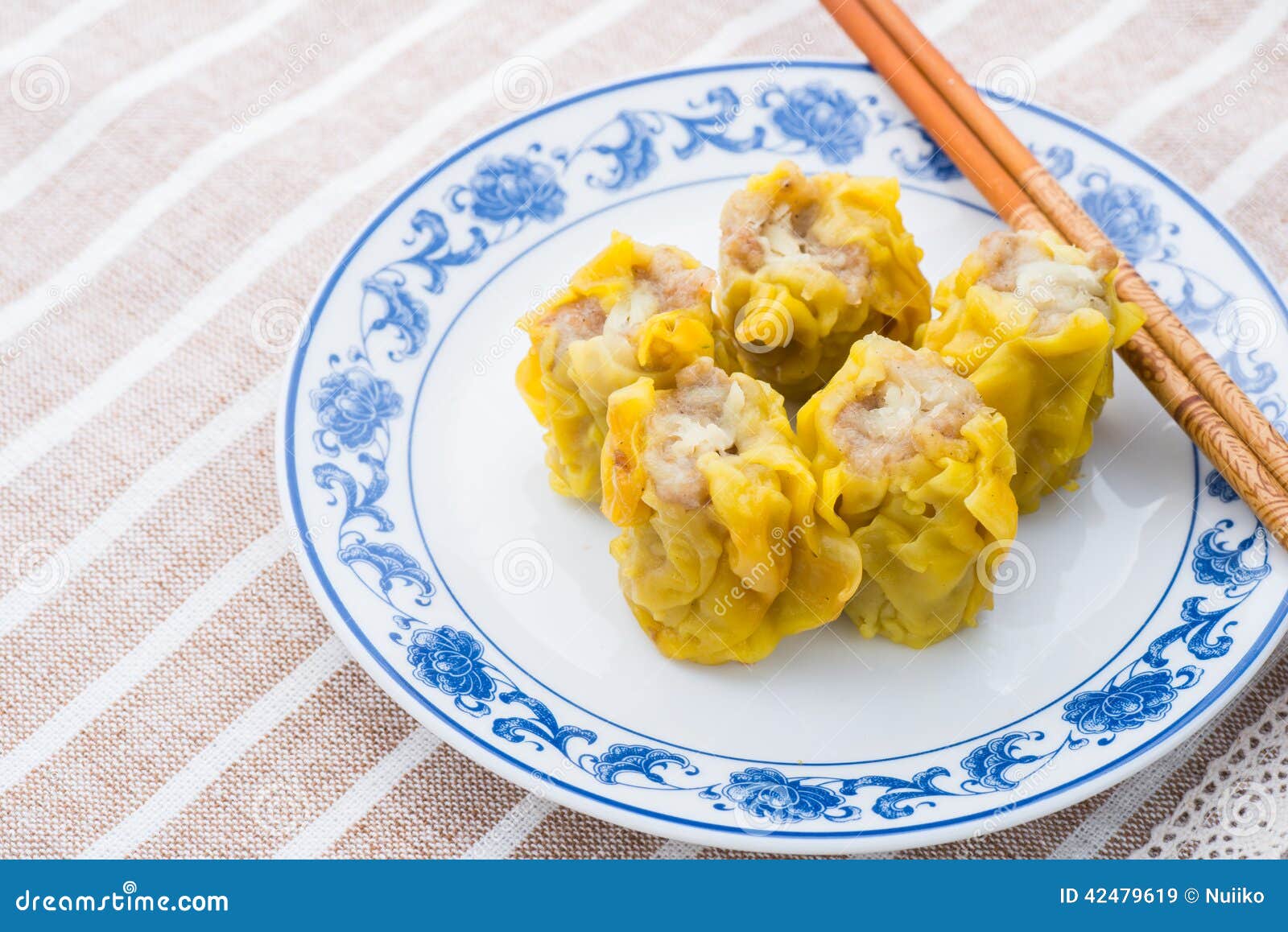 Tim Sum, Steamed Prawn Dumplings. Stock Image - Image of chinese ...