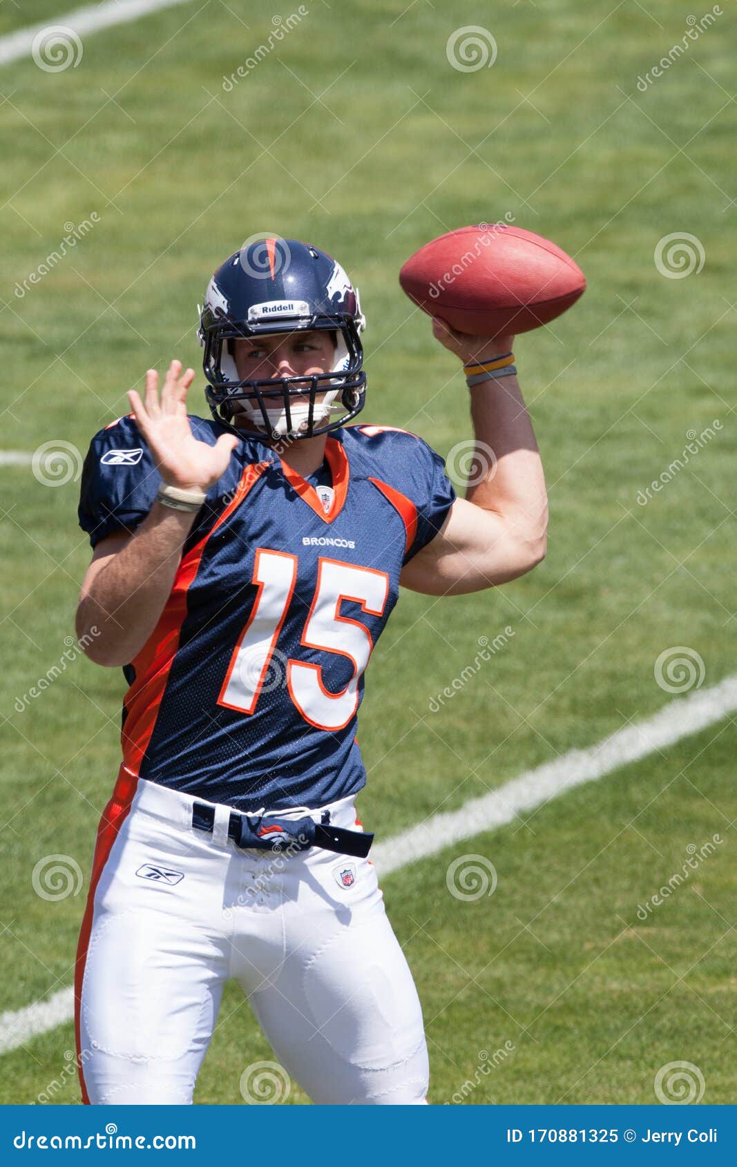 Tim Tebow editorial image. Image of league, broncos - 170881325