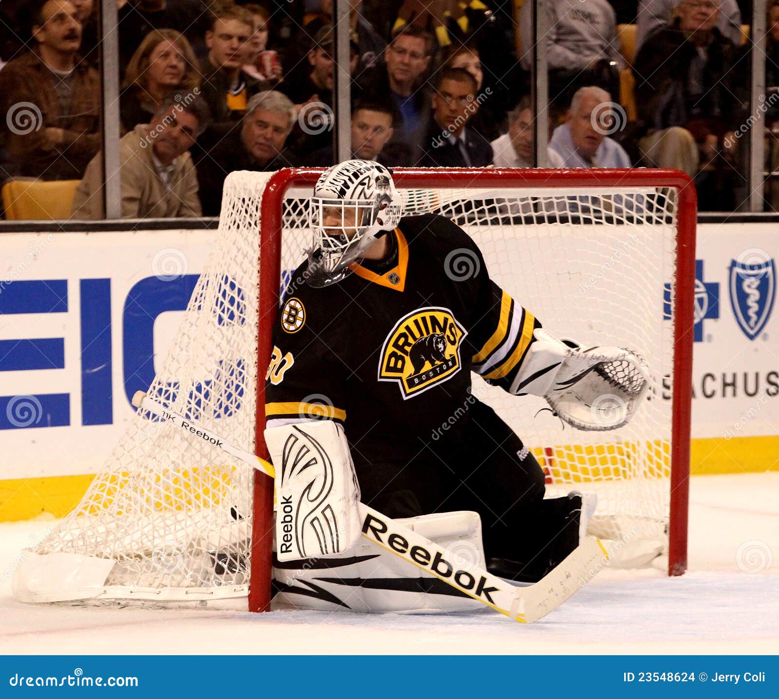 Tim Thomas Boston Bruins editorial stock image. Image of pants - 23548624
