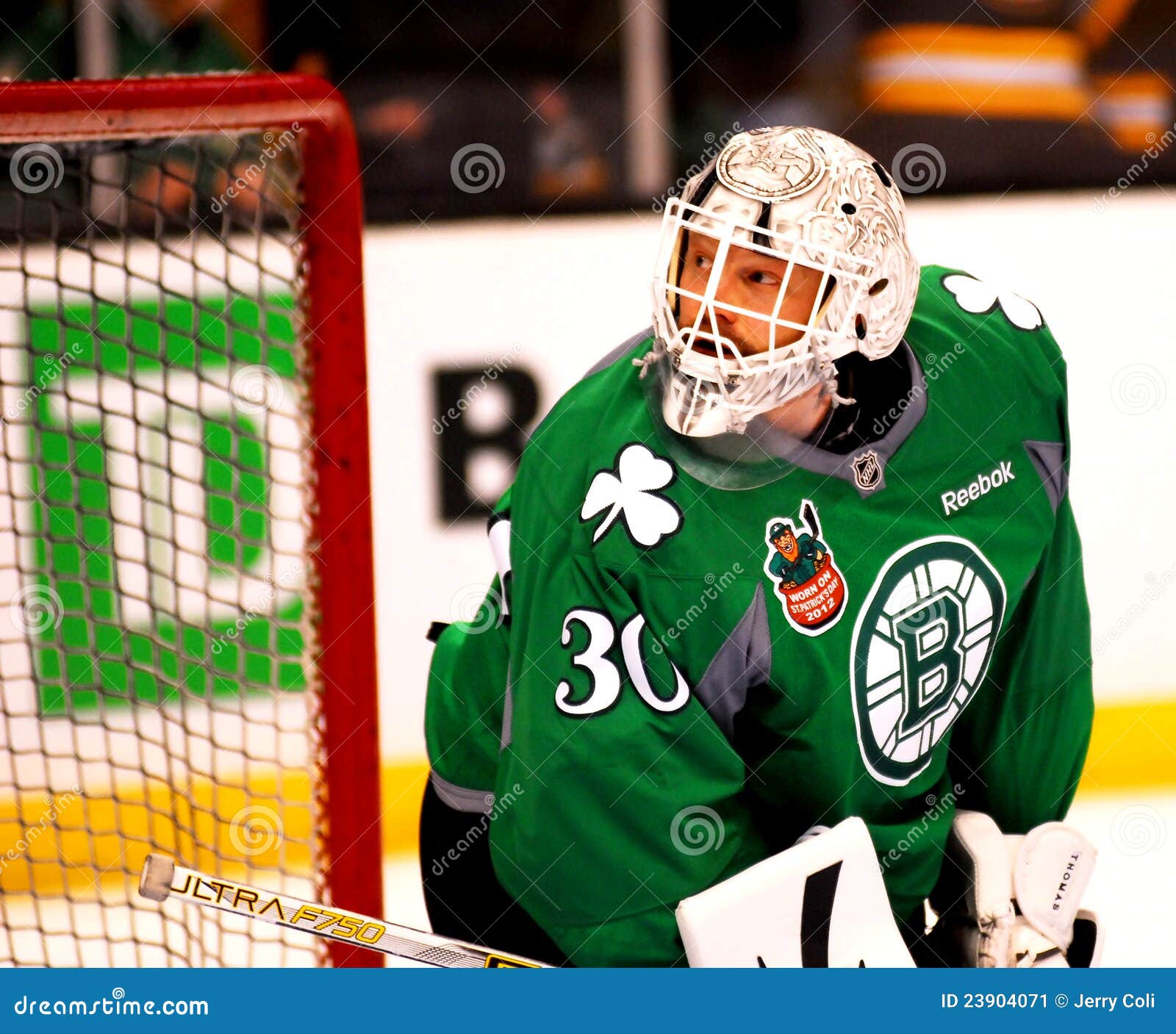 Tim Thomas Boston Bruins editorial photo. Image of pads - 23904071