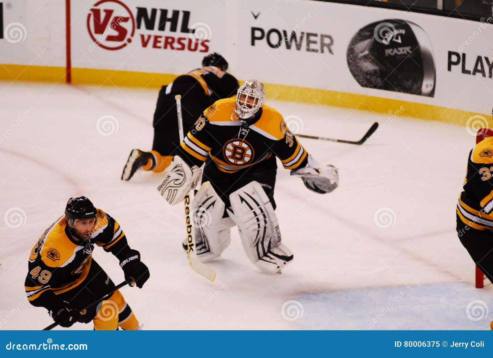 Tim Thomas editorial image. Image of game, sports, boston - 80006375