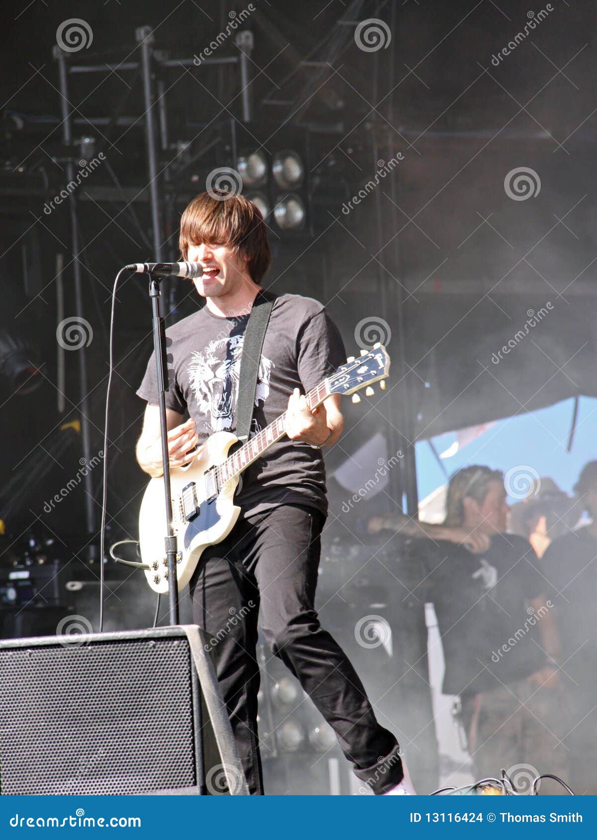 Tim Wheeler of Indie / Rock Band Ash Editorial Stock Image - Image of ...