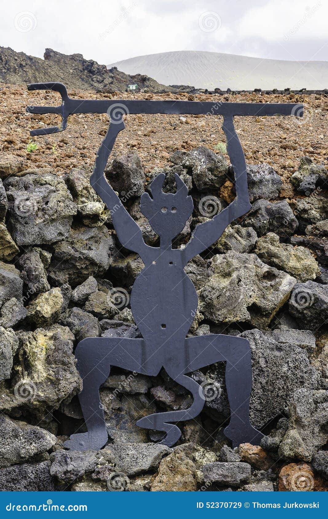 Timanfaya National Park. stock image. Image of outdoors - 52370729