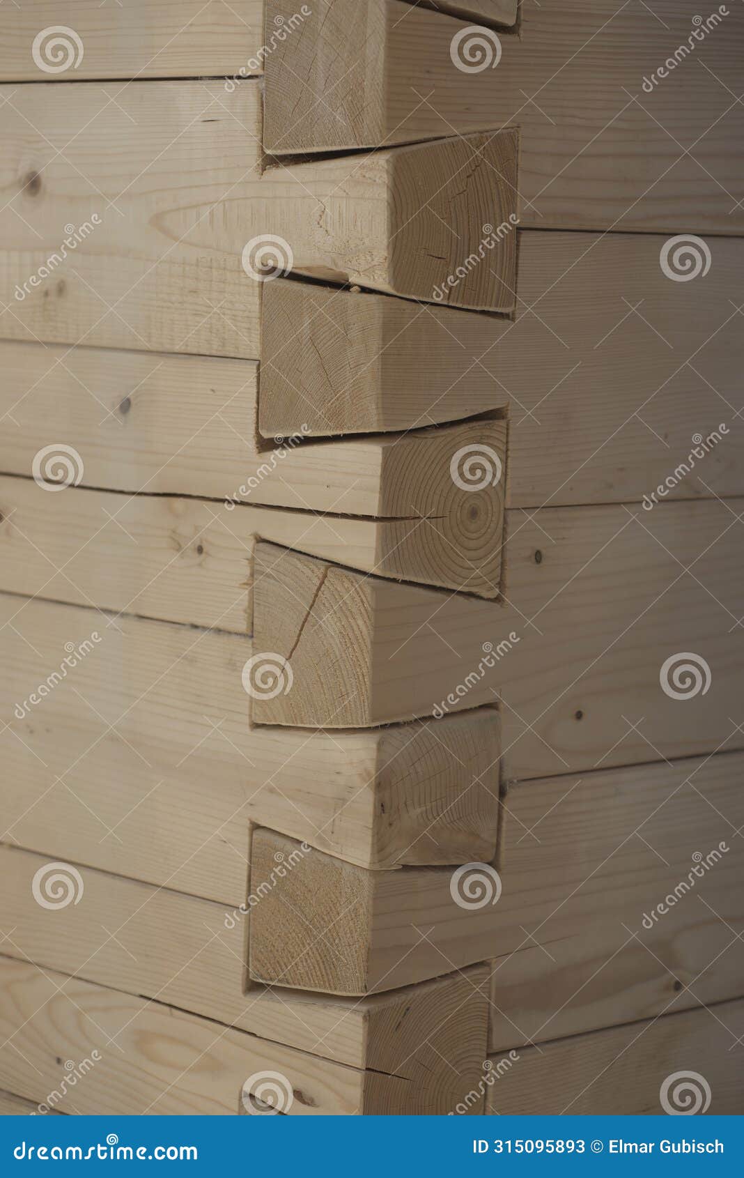 Timber Construction in Construction Industry Stock Image - Image of ...
