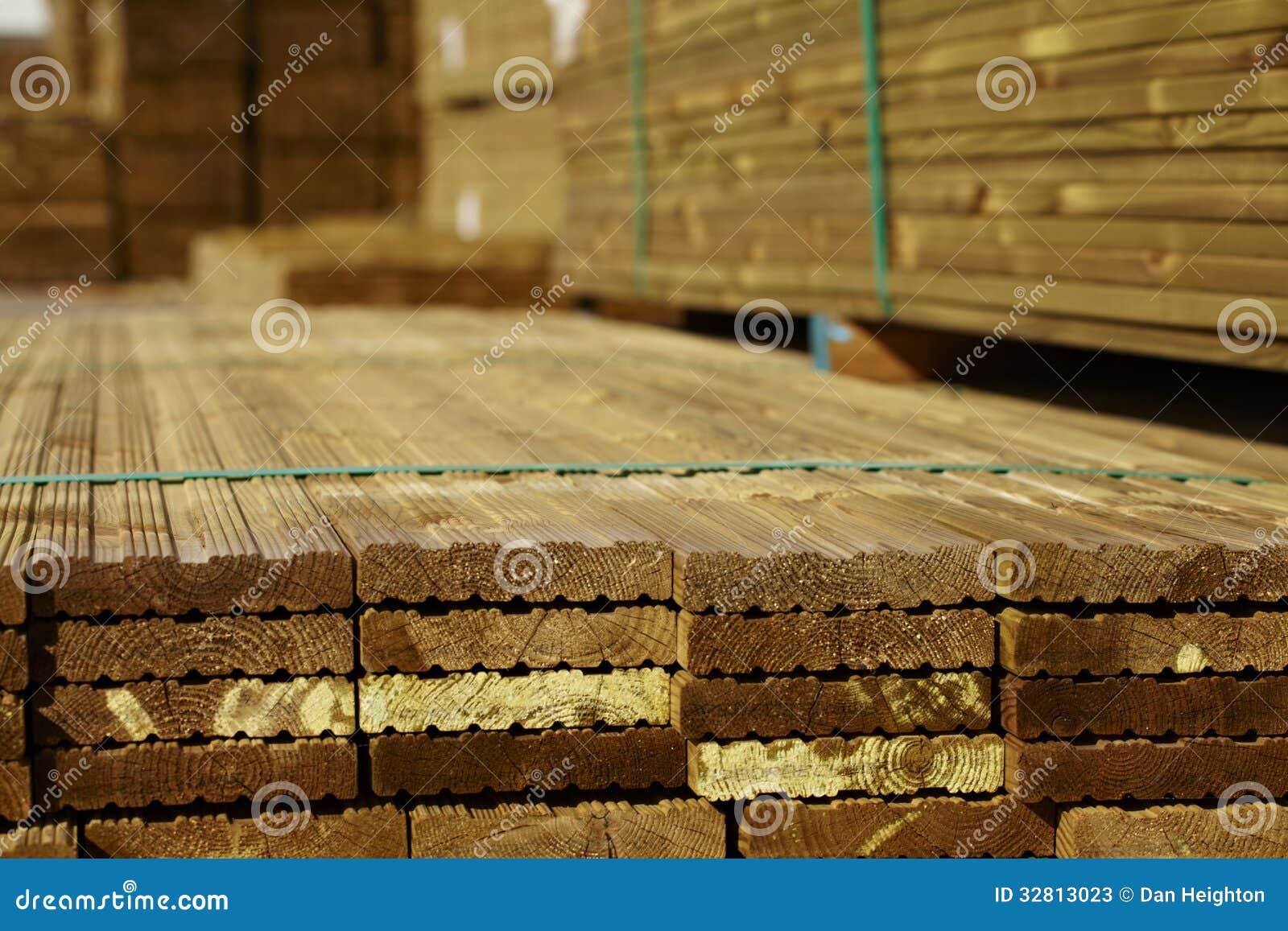 Timber decking stack stock image. Image of industrial - 32813023