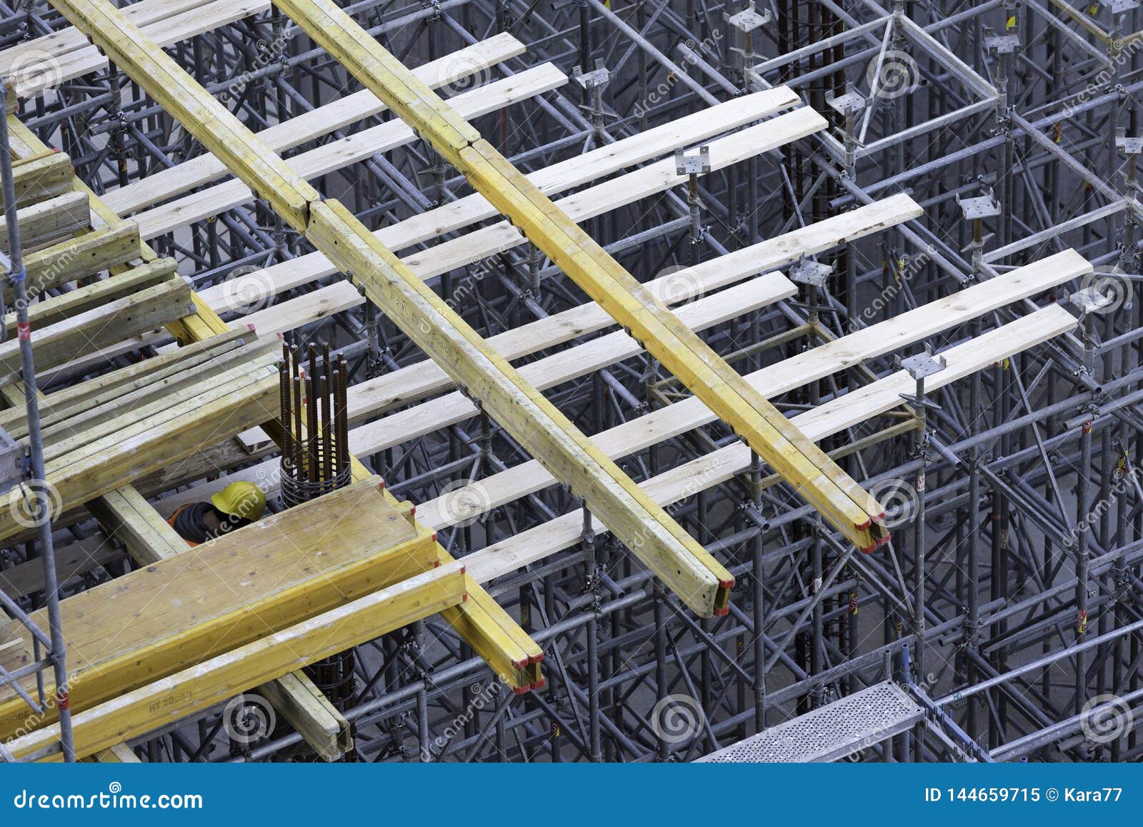 Formwork_elements stock image. Image of wooden, work - 144659715