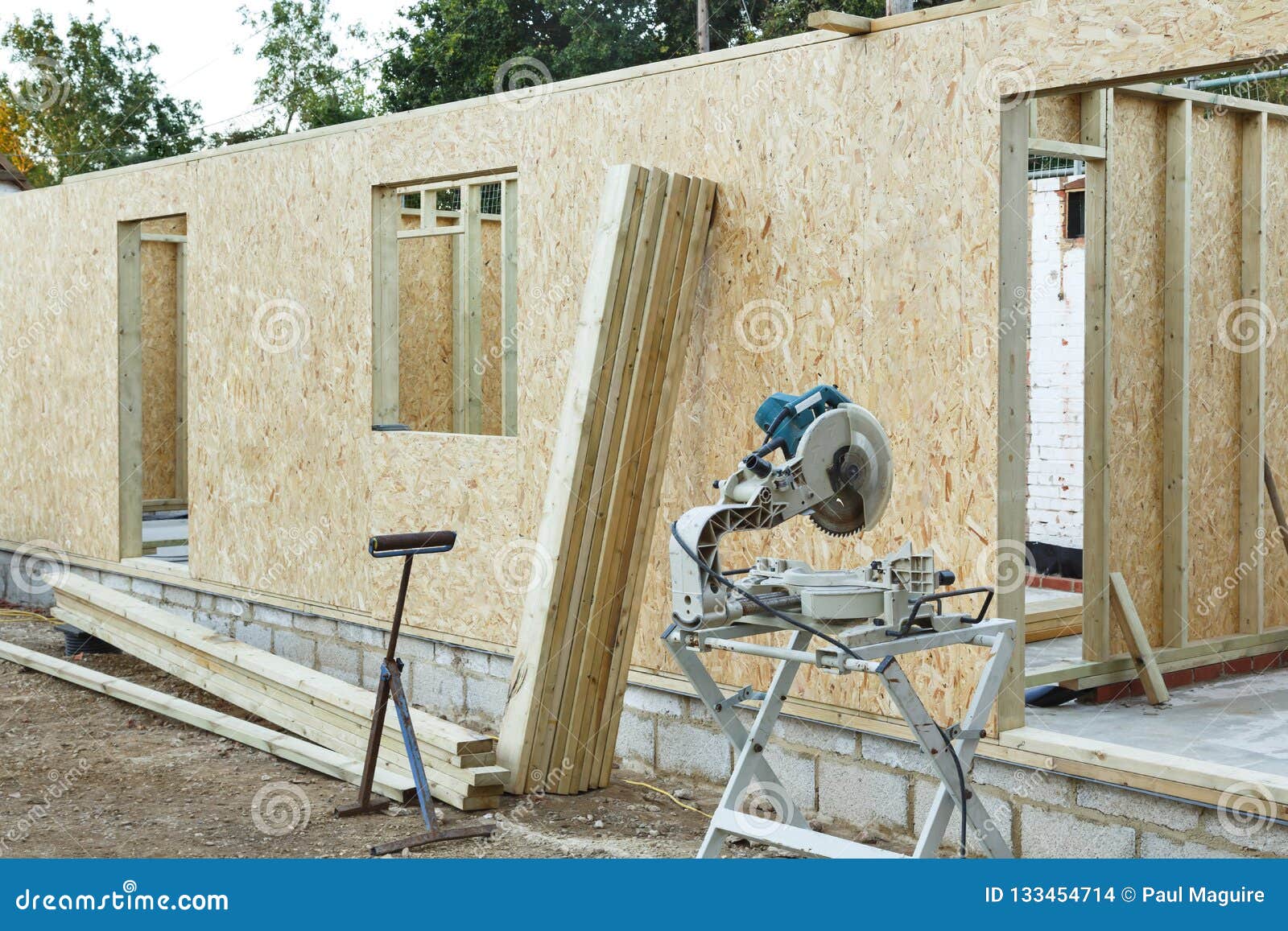 Timber frame house stock photo. Image of material, house - 133454714