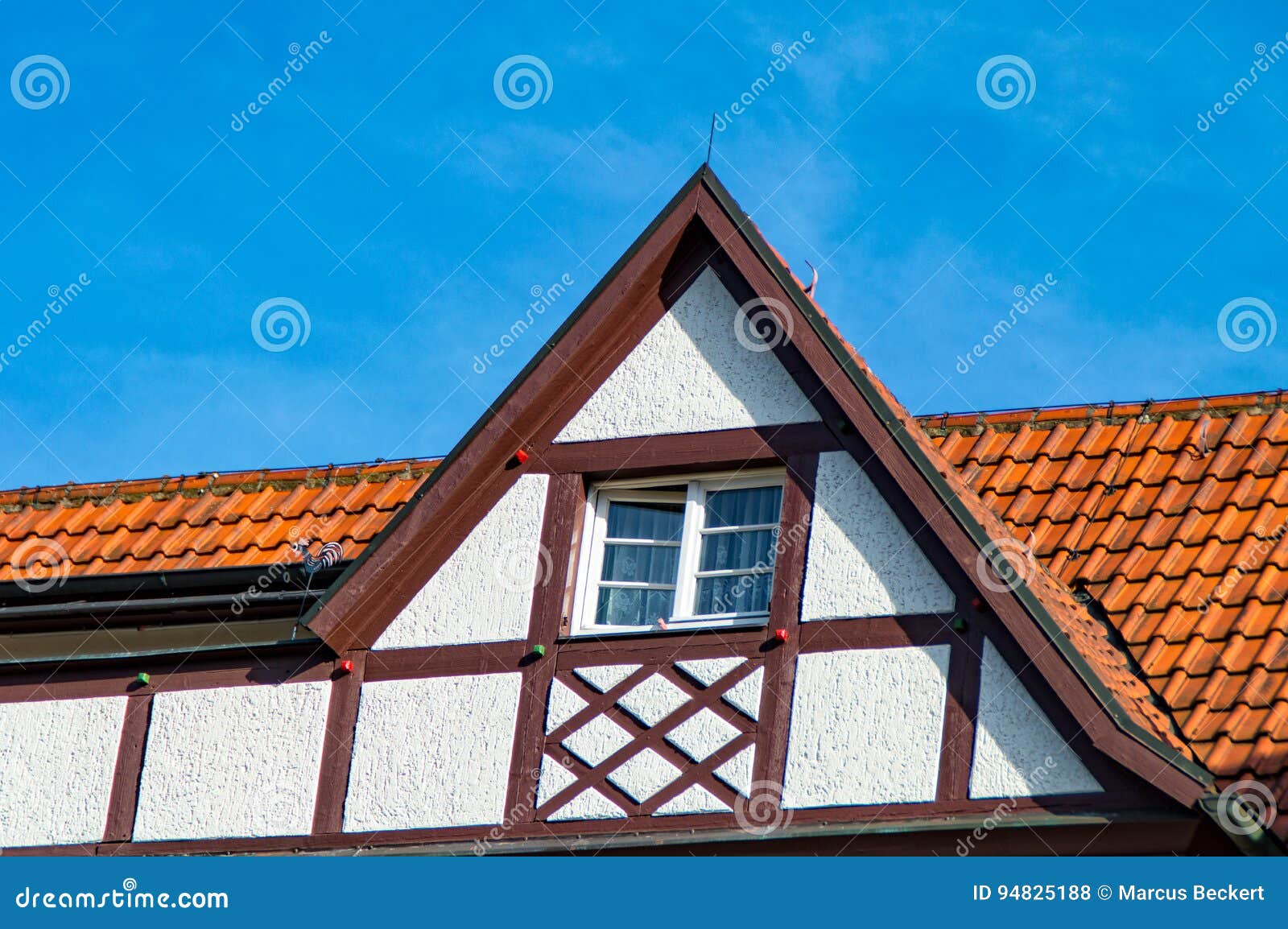 Timber-frame House with Old Wooden Windows Stock Photo - Image of tour ...