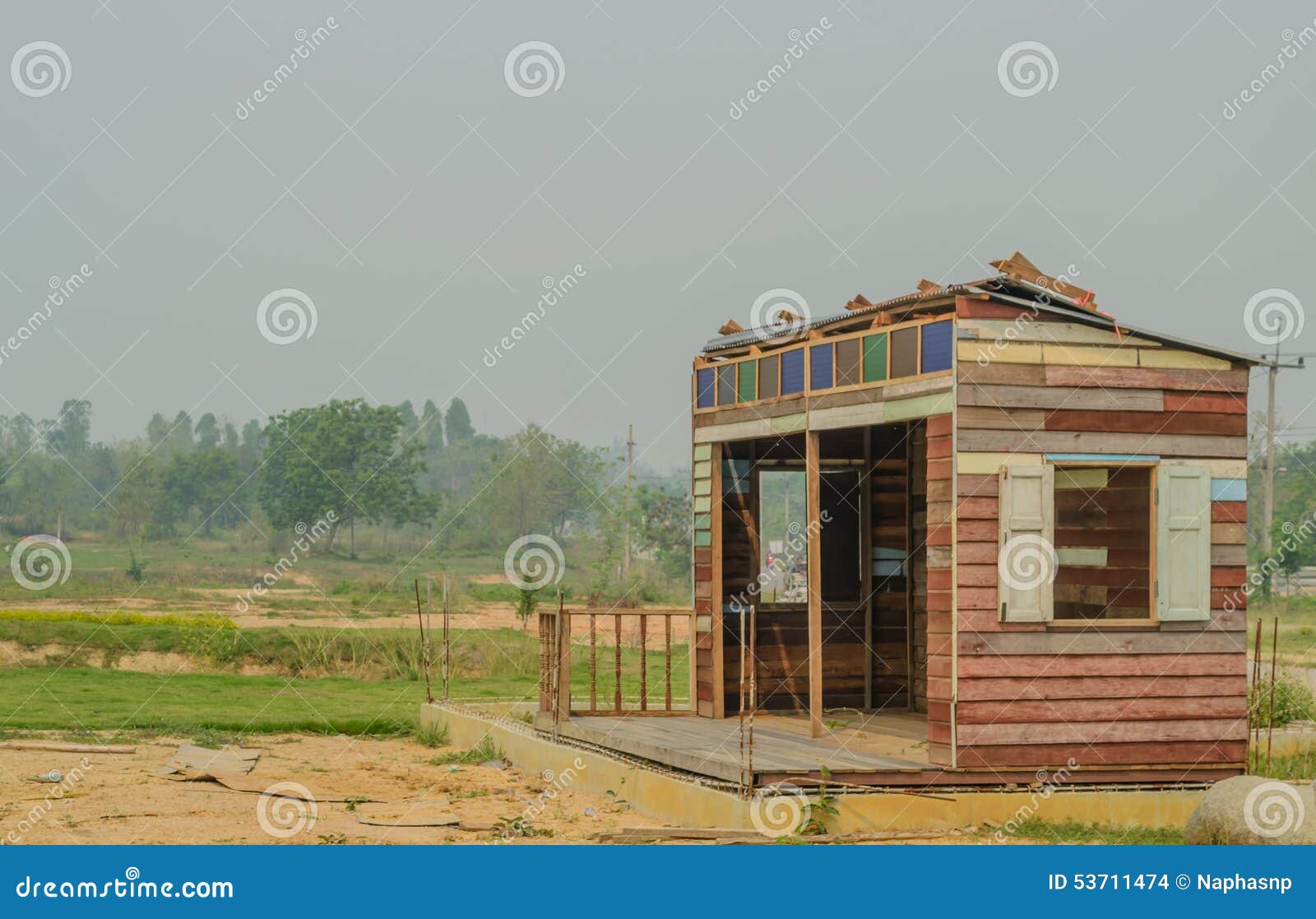 Timber Hut Under Construction Stock Photos - Free & Royalty-Free Stock ...