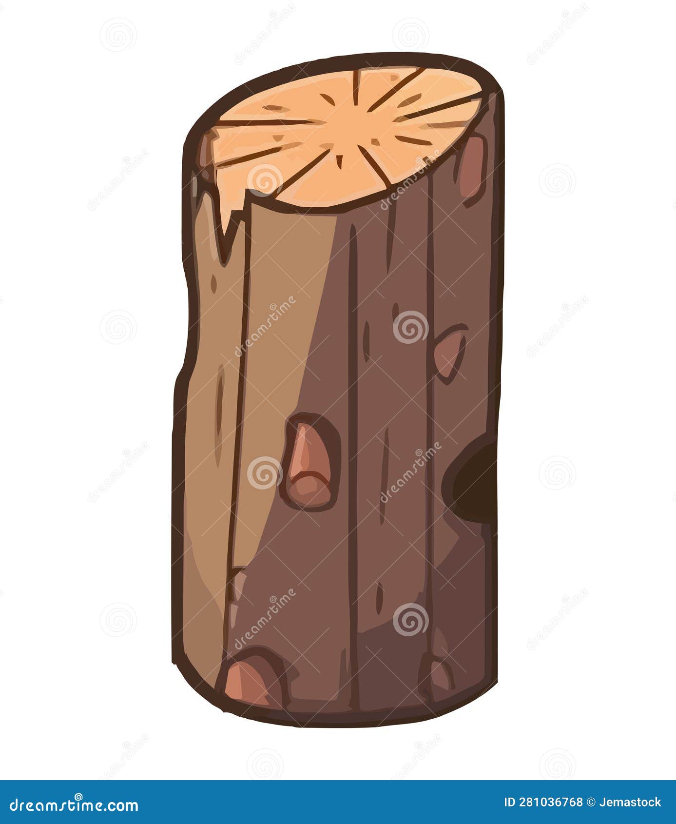 Timber Industry Symbol Stack of Firewood Stock Vector - Illustration of ...