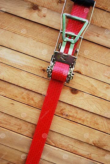 Timber with lashing strap stock photo. Image of plank - 8674748