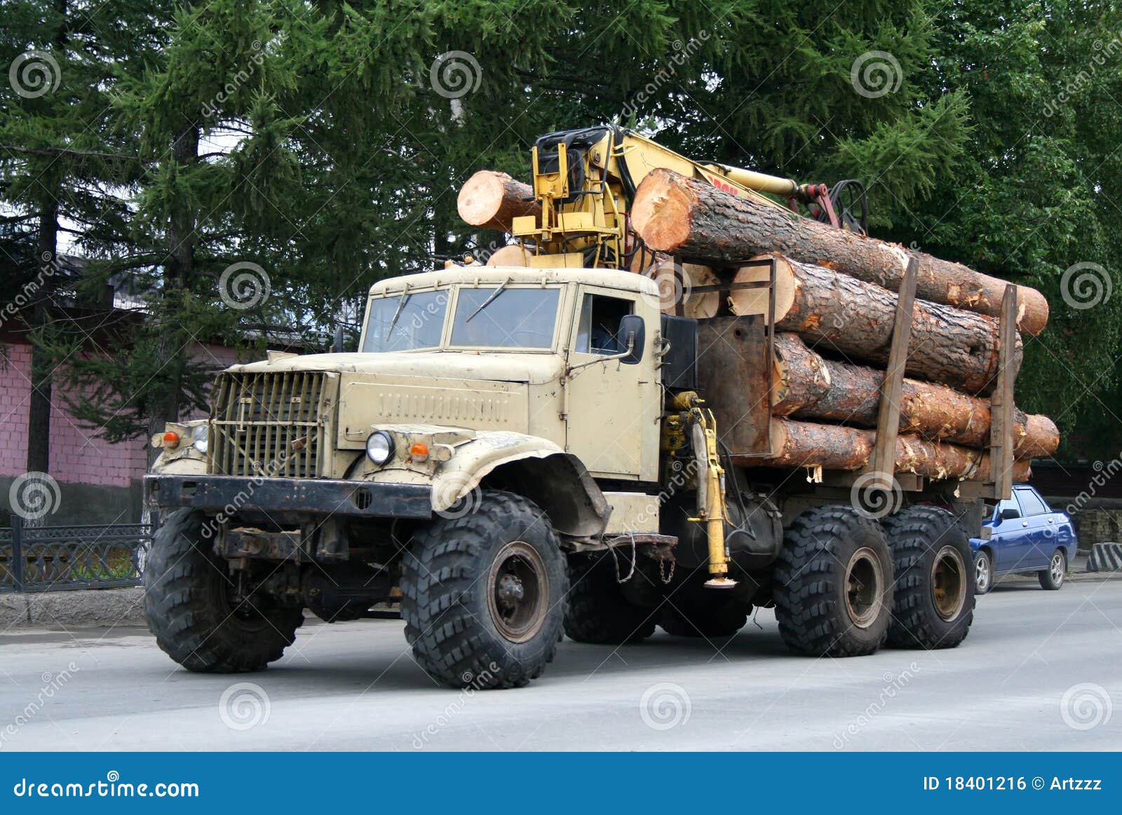 Timber lorry stock photo. Image of offroad, ancient, outdoors - 18401216