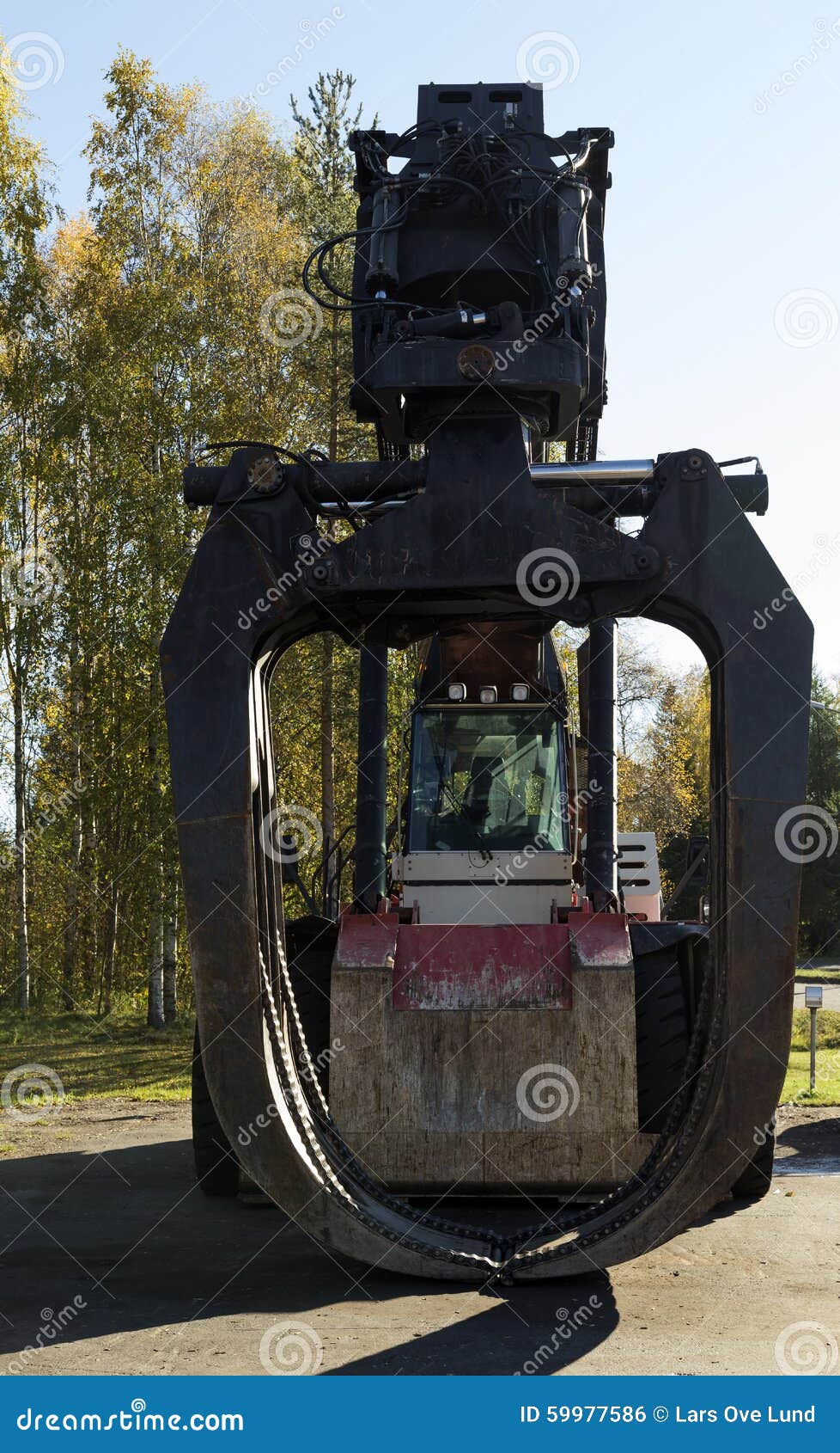 Timber mover stock photo. Image of trees, used, hook - 59977586