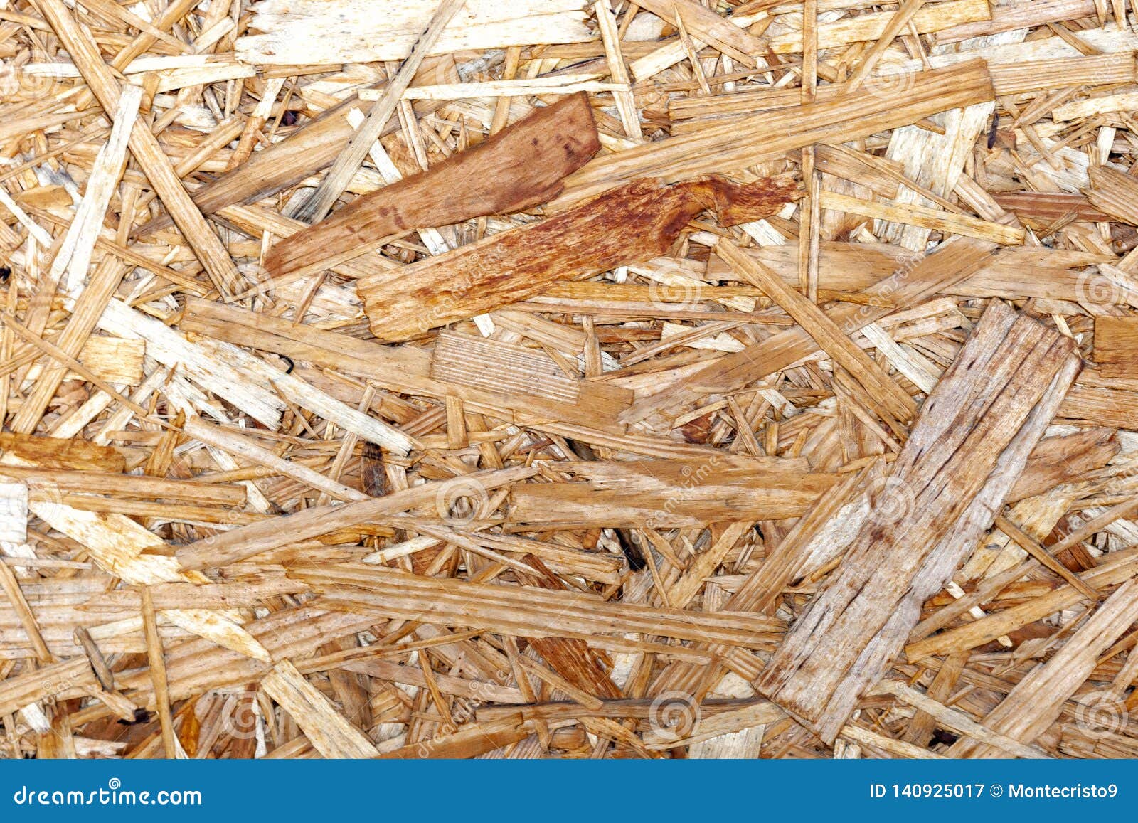 Timber Oriented Strand Board Pattern Texture. Plate for Building and ...