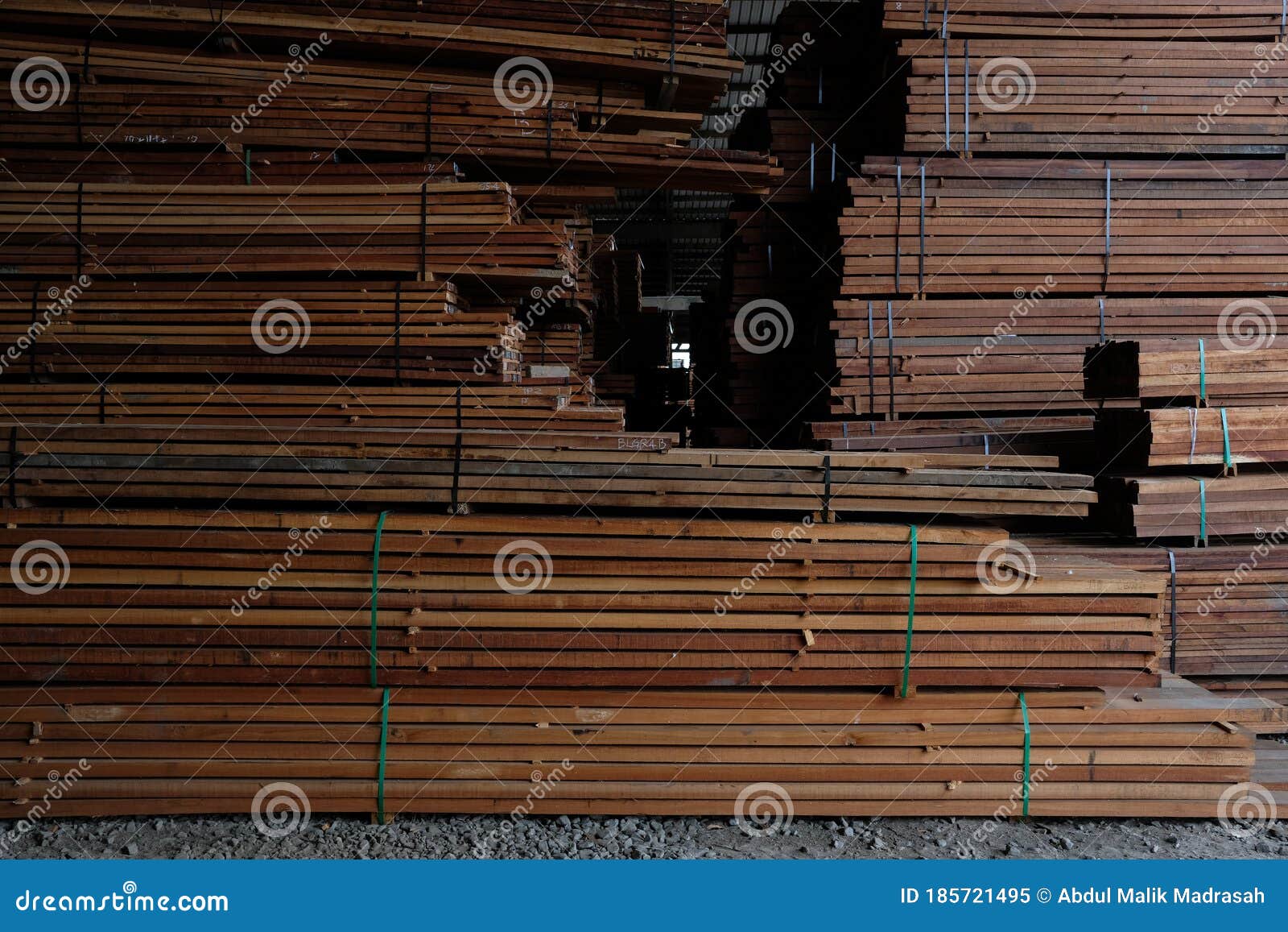 Timber on the shelf stock image. Image of grunge, hardwood - 185721495