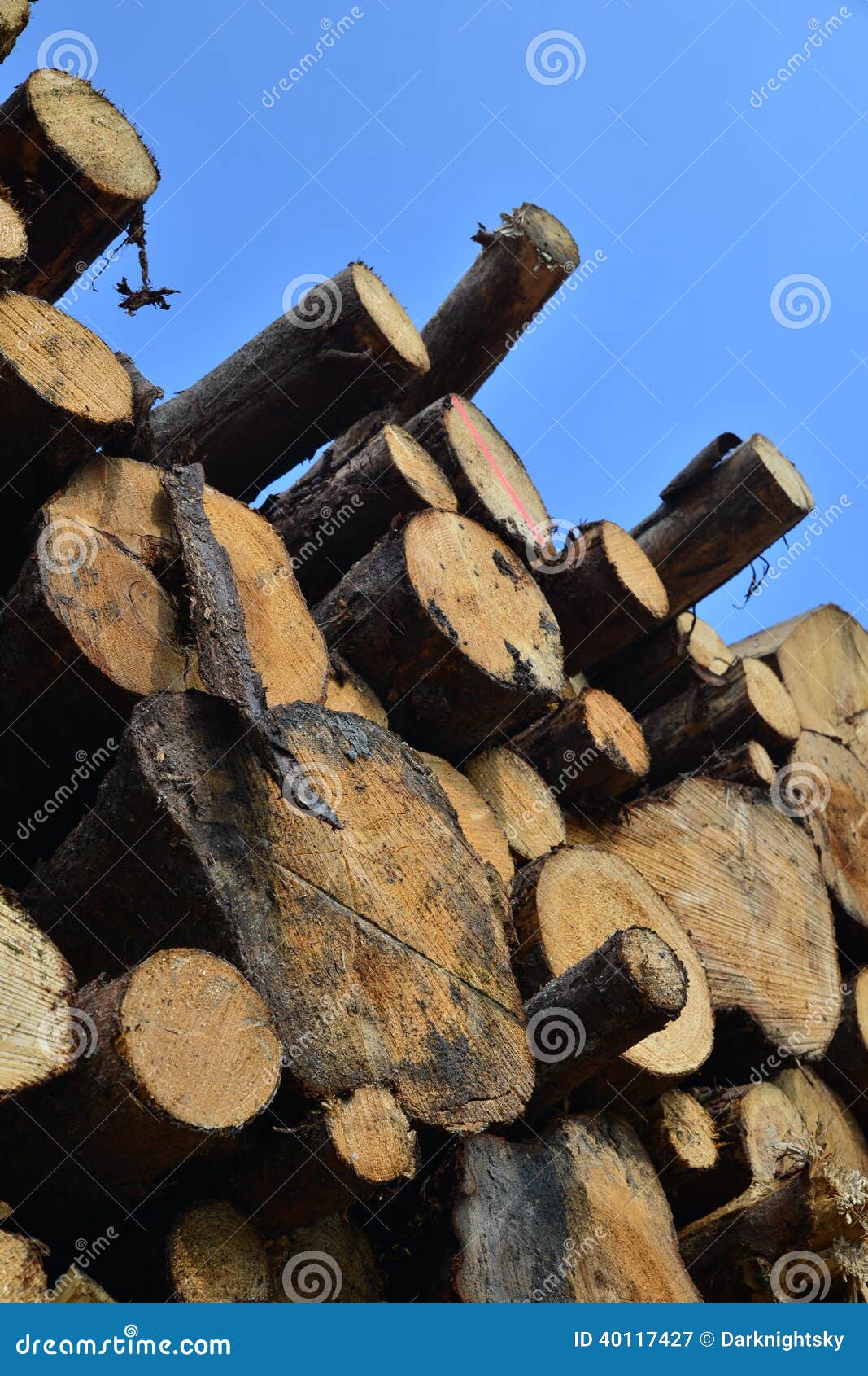 Timber stack stock image. Image of sizes, round, stack - 40117427