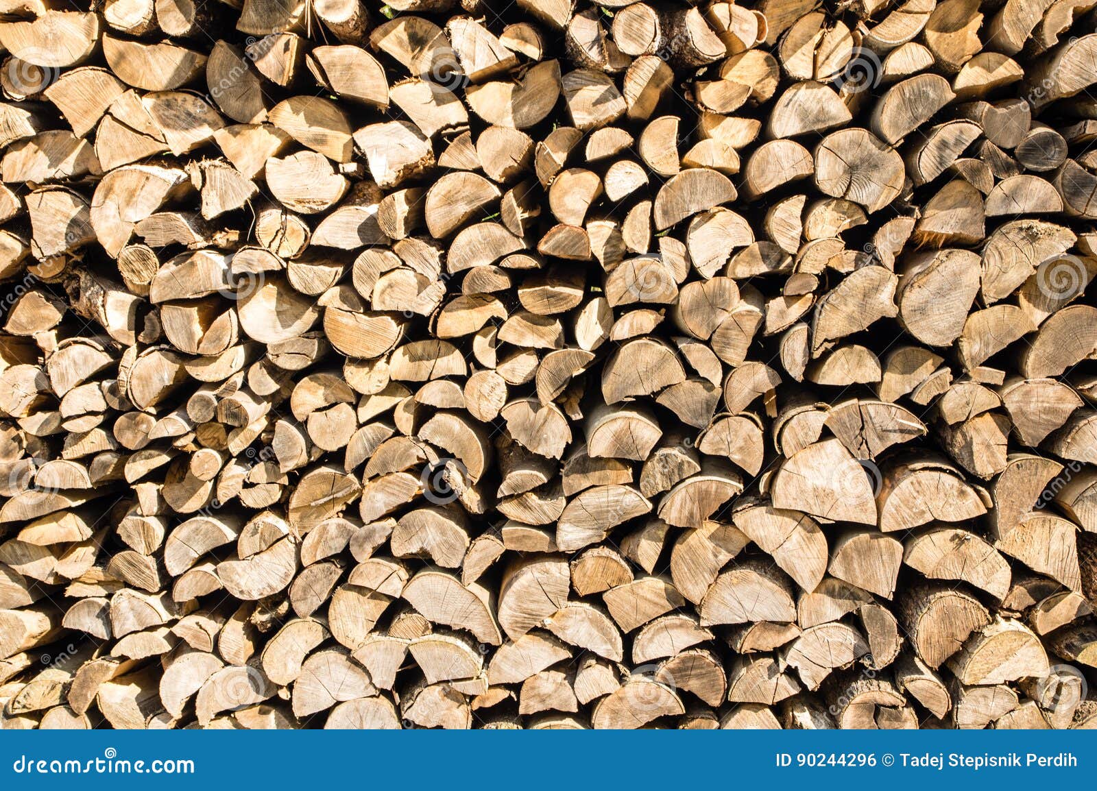 Timber Stack Pattern for Background Stock Photo - Image of abundance ...