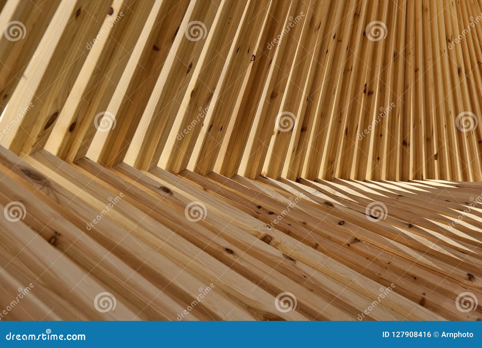 Timber Structure stock photo. Image of board, structure - 127908416