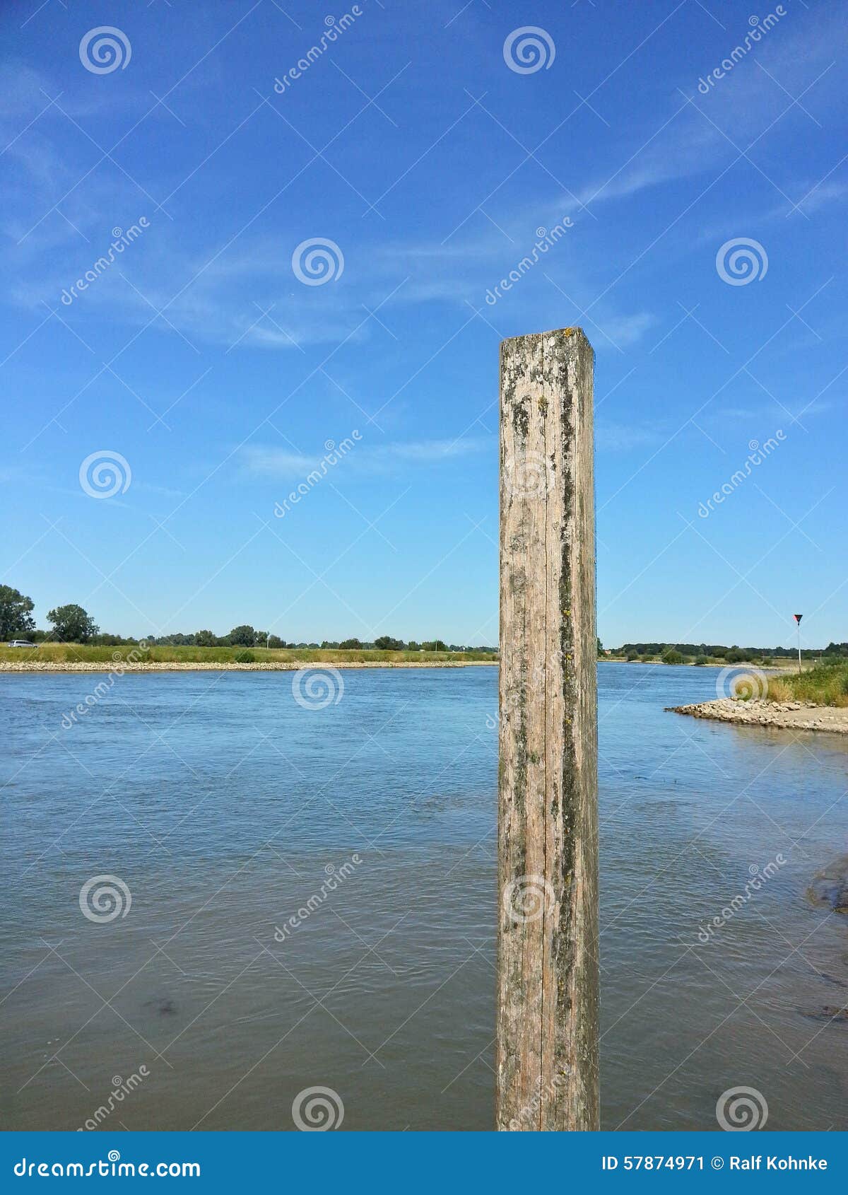 Timber in water stock image. Image of river, water, summer - 57874971