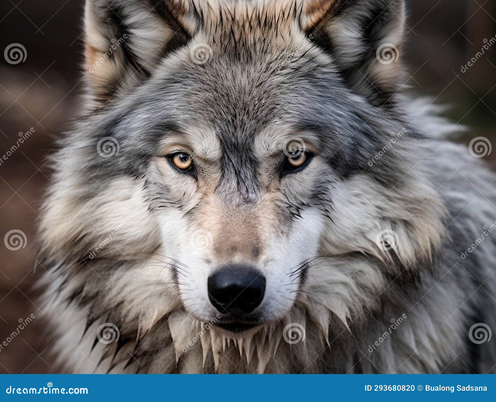 Wolf Looks Like Tree Branches, Spirit Of Extinct Animal, Extinct Animal ...