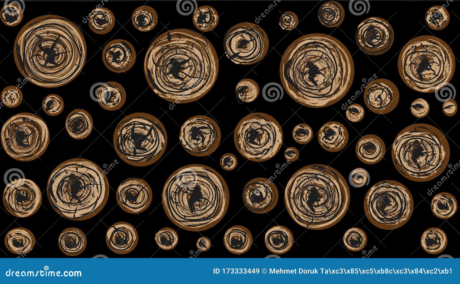 Timber Wood Sections Hand Drawing Illustration Texture Stock ...