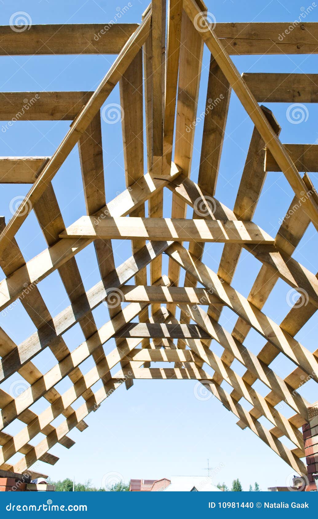 Timber-work stock photo. Image of porch, crossing, trees - 10981440