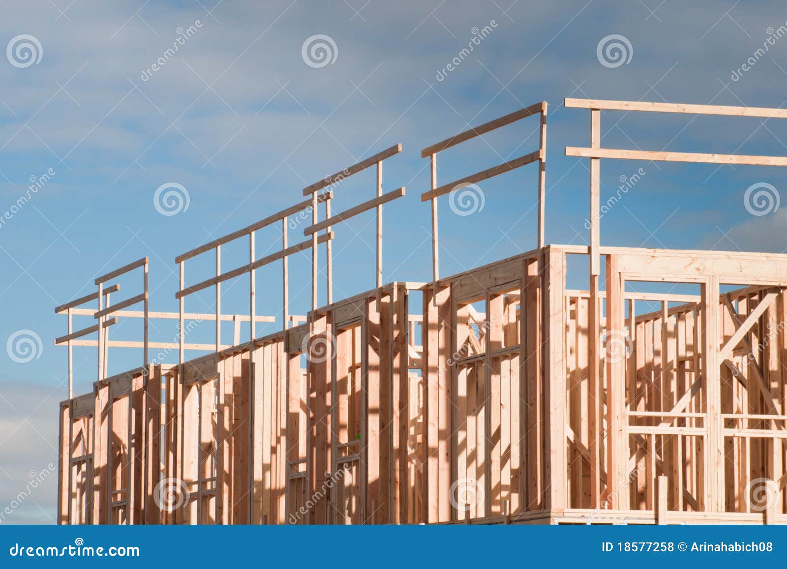 Timber work stock photo. Image of house, wood, built - 18577258